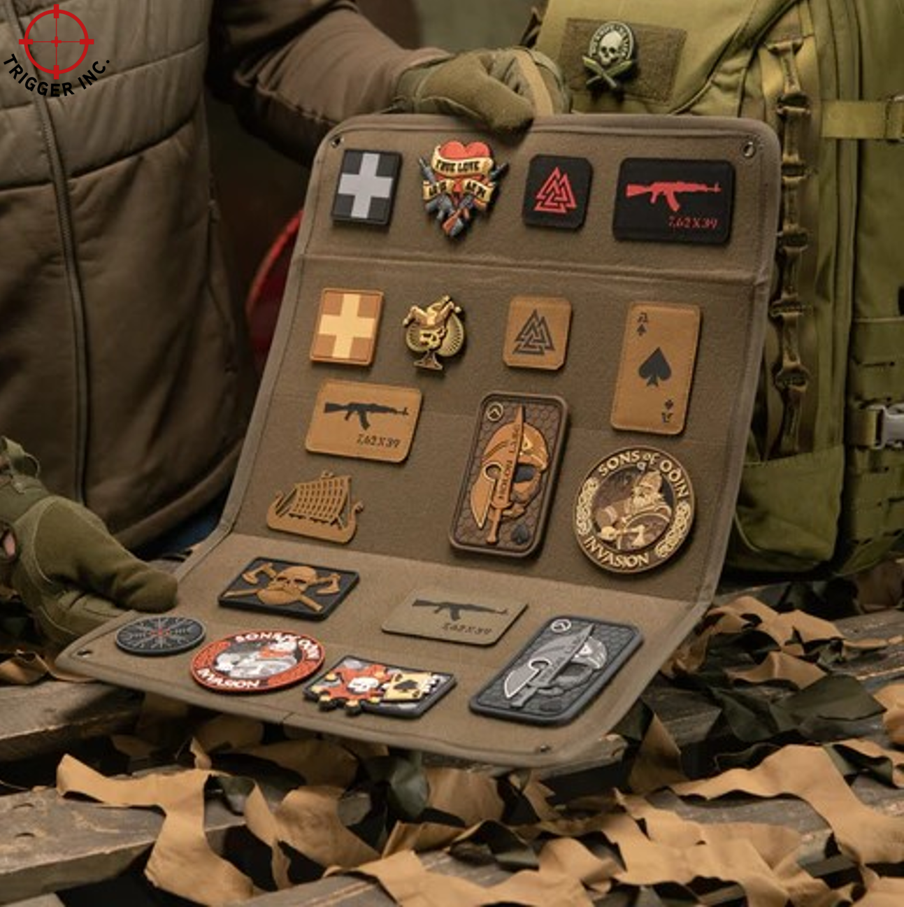 Patches militair nederlandse krijgsmacht – Trigger Inc.